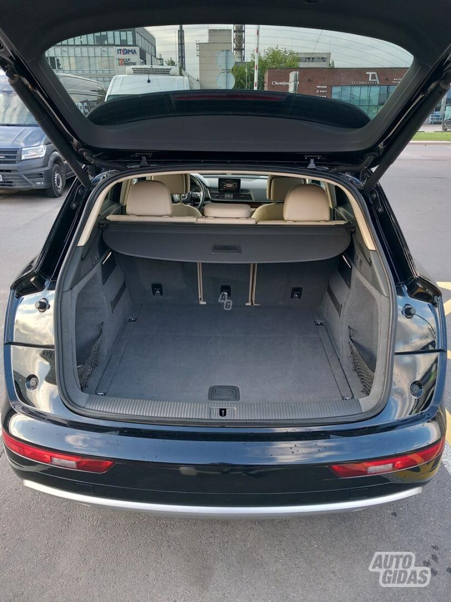Melns Audi Q5 2018 Kauņa, ar dzinēja tilpumu 2.00 L un nobraukumu 150 tūkst. km par 20800 €, foto 20 vietnē AUTOMOTO.COM.LV