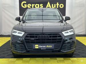 Black Audi Q5 2018 in Vilnius, with an engine capacity of 2.00 L and mileage of 55 thousand km for 22800 €, photo 3 on AUTOMOTO.COM.LV