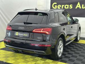 Black Audi Q5 2018 in Vilnius, with an engine capacity of 2.00 L and mileage of 55 thousand km for 22800 €, photo 5 on AUTOMOTO.COM.LV