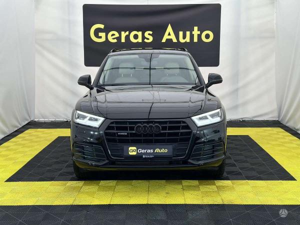 Черный Ауди Ку 5 2018 в Вильнюс, объемом двигателя 2.00 л и пробегом 55 тыс. км за 22800 €, фото 7 на AUTOMOTO.COM.LV