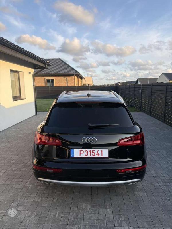 Black Audi Q5 2018 in Klaipeda, with an engine capacity of 2.00 L and mileage of 171 thousand km for 19500 €, photo 8 on AUTOMOTO.COM.LV