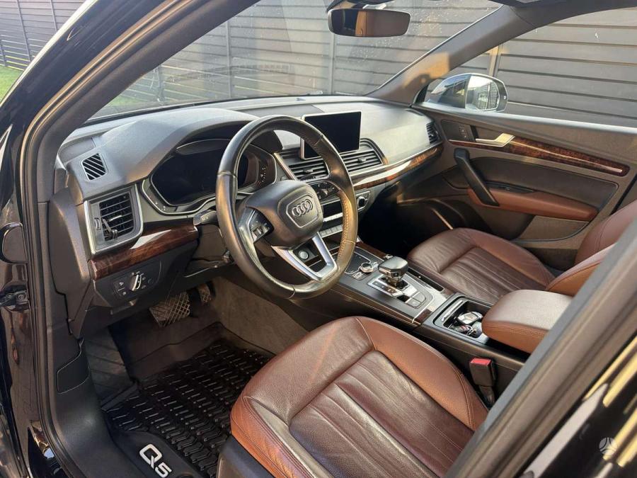 Melns Audi Q5 2018 Klaipėda, ar dzinēja tilpumu 2.00 L un nobraukumu 171 tūkst. km par 19500 €, foto 13 vietnē AUTOMOTO.COM.LV