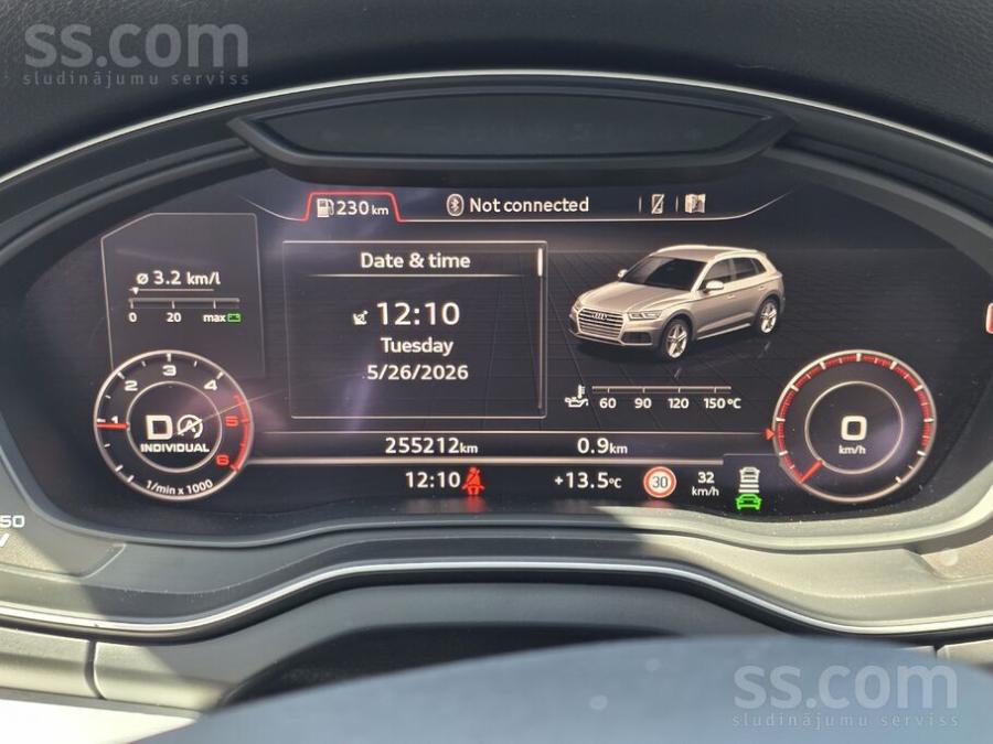 Черный Ауди Ку 5 2018 в Рига, объемом двигателя 3.00 л и пробегом 0 тыс. км за 19990 €, фото 3 на AUTOMOTO.COM.LV