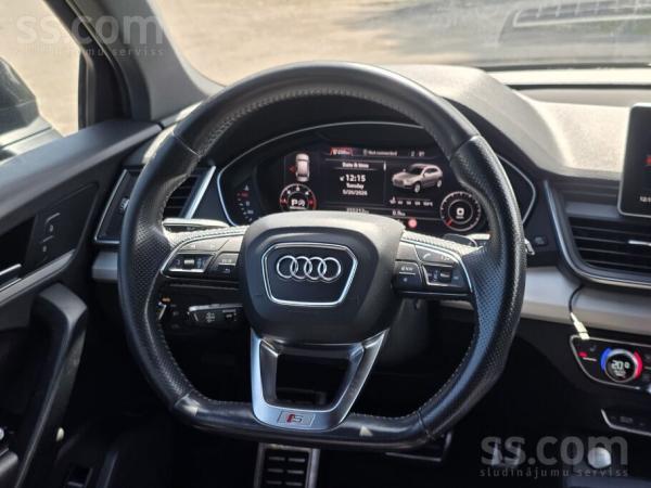 Black Audi Q5 2018 in Riga, with an engine capacity of 3.00 L and mileage of 0 thousand km for 19990 €, photo 3 on AUTOMOTO.COM.LV