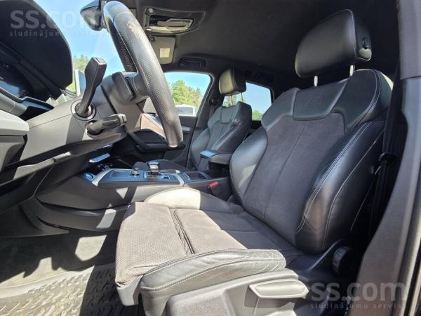 Black Audi Q5 2018 in Riga, with an engine capacity of 3.00 L and mileage of 0 thousand km for 19990 €, photo 6 on AUTOMOTO.COM.LV