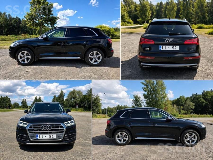 Melns Audi Q5 2018 Jelgava, ar dzinēja tilpumu 2.00 L un nobraukumu 411 tūkst. km par 18500 €, foto 1 vietnē AUTOMOTO.COM.LV