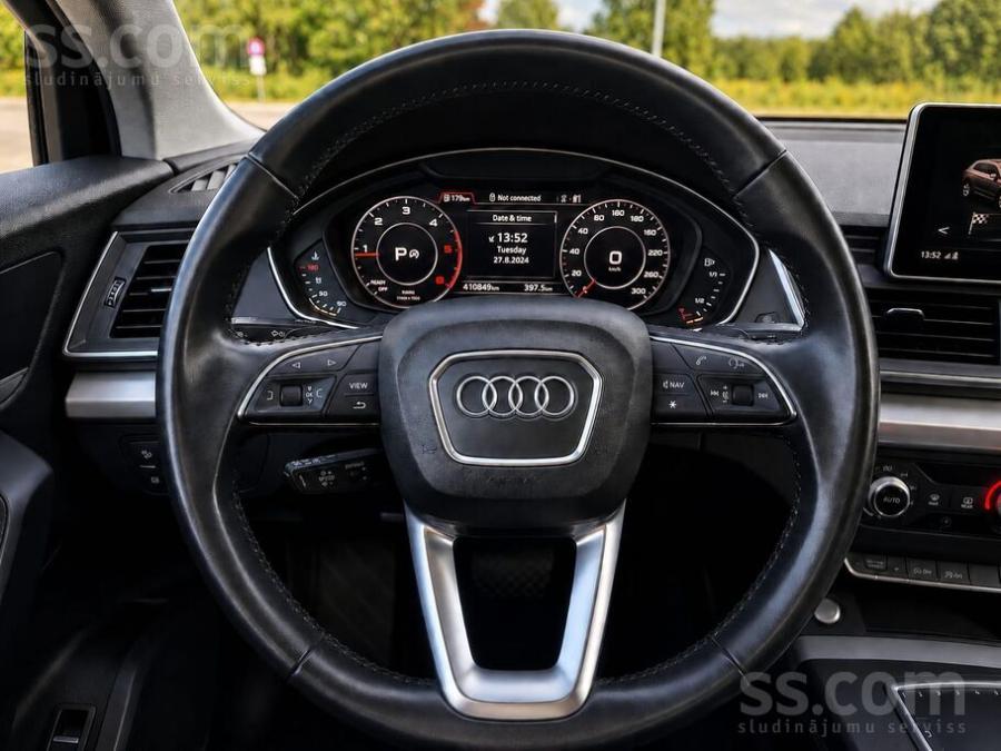 Melns Audi Q5 2018 Jelgava, ar dzinēja tilpumu 2.00 L un nobraukumu 411 tūkst. km par 18500 €, foto 8 vietnē AUTOMOTO.COM.LV