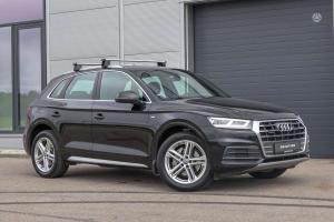 Melns Audi Q5 2018 Kauņa, ar dzinēja tilpumu 1.97 L un nobraukumu 193 tūkst. km par 21999 €, foto  vietnē AUTOMOTO.COM.LV