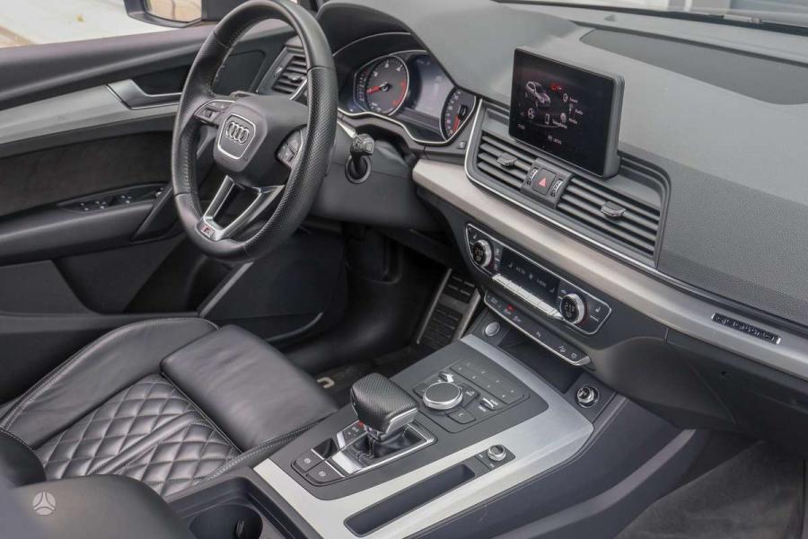 Черный Ауди Ку 5 2018 в Каунас, объемом двигателя 1.97 л и пробегом 193 тыс. км за 21999 €, фото 21 на AUTOMOTO.COM.LV