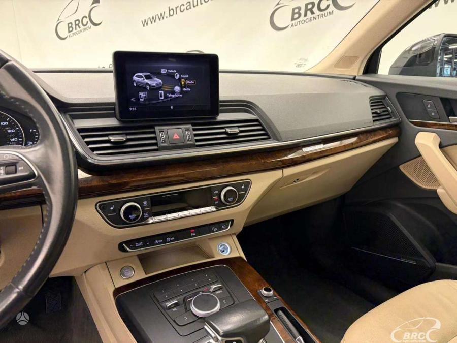 Черный Ауди Ку 5 2018 в Вильнюс, объемом двигателя 1.98 л и пробегом 162 тыс. км за 18400 €, фото 18 на AUTOMOTO.COM.LV