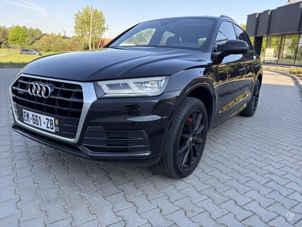 Melns Audi Q5 2018 Kauņa, ar dzinēja tilpumu 2.00 L un nobraukumu 275 tūkst. km par 17900 €, foto 1 vietnē AUTOMOTO.COM.LV