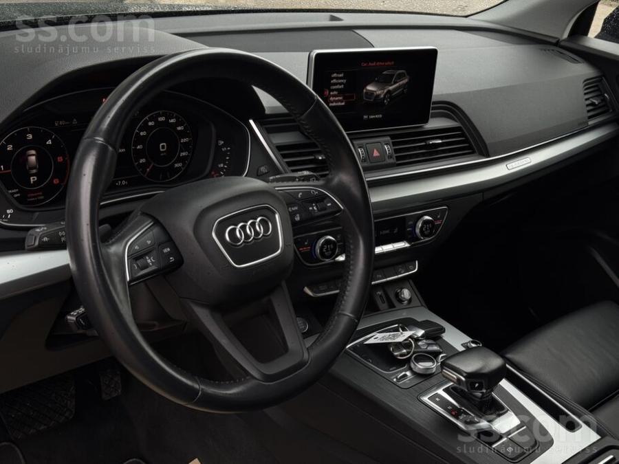 Black Audi Q5 2019 in Valmiera, with an engine capacity of 2.00 L and mileage of 181 thousand km for 26900 €, photo 7 on AUTOMOTO.COM.LV