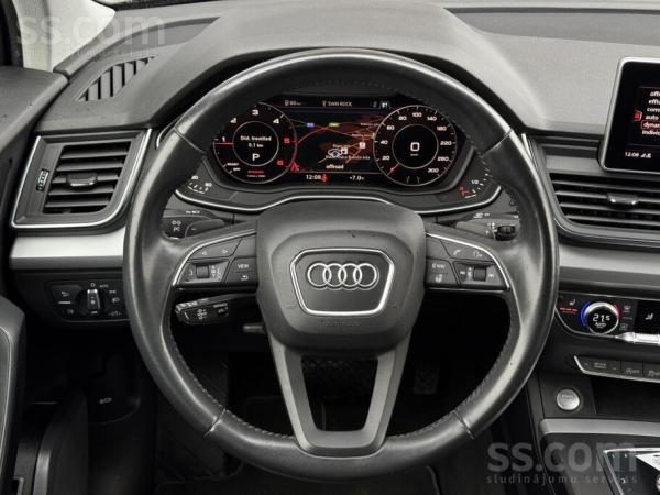 Black Audi Q5 2019 in Valmiera, with an engine capacity of 2.00 L and mileage of 181 thousand km for 26900 €, photo 8 on AUTOMOTO.COM.LV