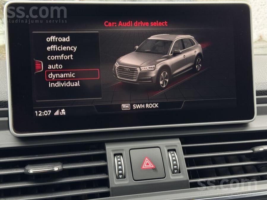 Black Audi Q5 2019 in Valmiera, with an engine capacity of 2.00 L and mileage of 181 thousand km for 26900 €, photo 20 on AUTOMOTO.COM.LV