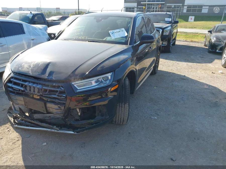 Black Audi Q5 2019 in Vilnius, with an engine capacity of 1.98 L and mileage of 163 thousand km for 11350 €, photo 3 on AUTOMOTO.COM.LV