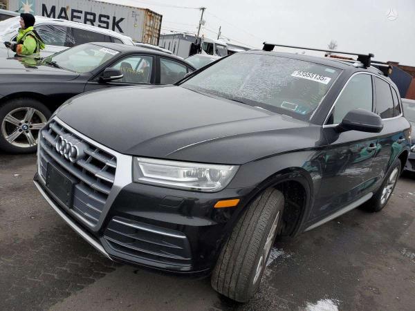 Black Audi Q5 2019 in Vilnius, with an engine capacity of 1.98 L and mileage of 80 thousand km for 11600 €, photo 1 on AUTOMOTO.COM.LV