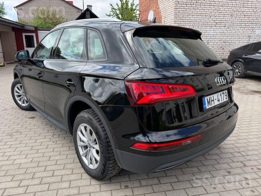 Melns Audi Q5 2019 Daugavpils, ar dzinēja tilpumu 2.00 L un nobraukumu 131 tūkst. km par 21500 €, foto 6 vietnē AUTOMOTO.COM.LV