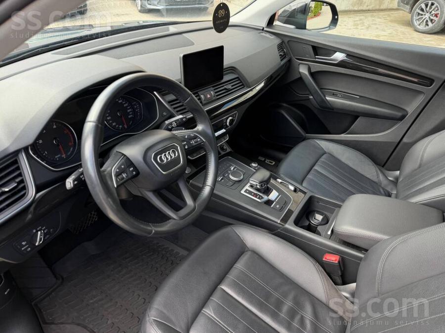 Melns Audi Q5 2019 Daugavpils, ar dzinēja tilpumu 2.00 L un nobraukumu 131 tūkst. km par 21500 €, foto 7 vietnē AUTOMOTO.COM.LV