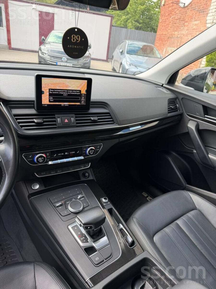 Melns Audi Q5 2019 Daugavpils, ar dzinēja tilpumu 2.00 L un nobraukumu 131 tūkst. km par 21500 €, foto 8 vietnē AUTOMOTO.COM.LV