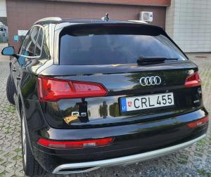 Black Audi Q5 2019 in Druskininkai, with an engine capacity of 1.97 L and mileage of 74 thousand km for 21999 €, photo 9 on AUTOMOTO.COM.LV