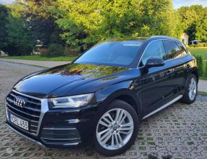 Black Audi Q5 2019 in Druskininkai, with an engine capacity of 1.97 L and mileage of 74 thousand km for 21999 €, photo 12 on AUTOMOTO.COM.LV