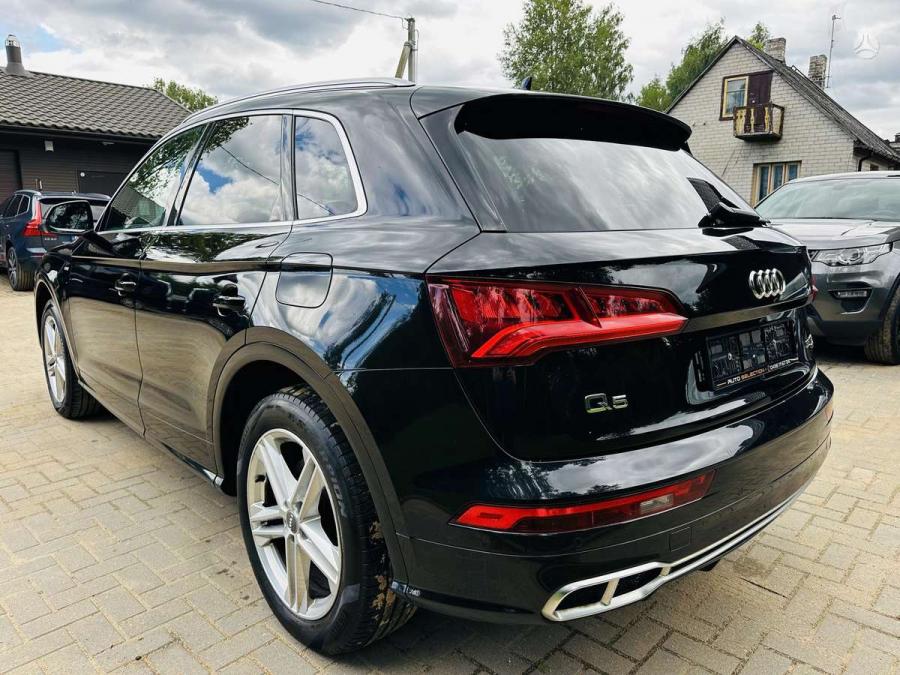 Melns Audi Q5 2019 Kauņa, ar dzinēja tilpumu 1.98 L un nobraukumu 280 tūkst. km par 18550 €, foto 5 vietnē AUTOMOTO.COM.LV