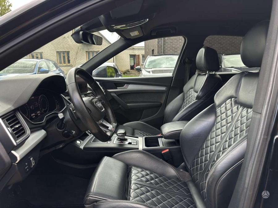 Melns Audi Q5 2019 Kauņa, ar dzinēja tilpumu 1.98 L un nobraukumu 280 tūkst. km par 18550 €, foto 12 vietnē AUTOMOTO.COM.LV