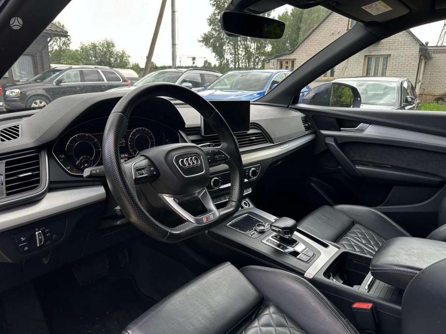 Melns Audi Q5 2019 Kauņa, ar dzinēja tilpumu 1.98 L un nobraukumu 280 tūkst. km par 18550 €, foto 14 vietnē AUTOMOTO.COM.LV