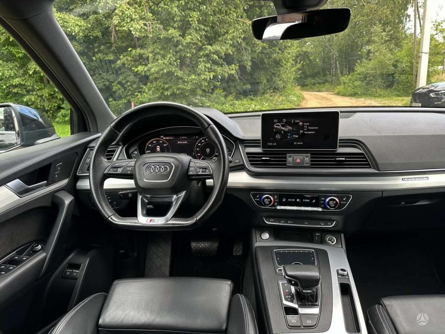 Melns Audi Q5 2019 Kauņa, ar dzinēja tilpumu 1.98 L un nobraukumu 280 tūkst. km par 18550 €, foto 19 vietnē AUTOMOTO.COM.LV