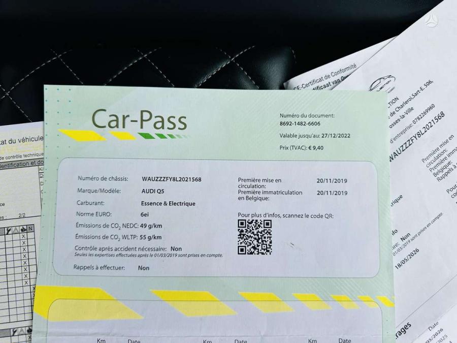 Melns Audi Q5 2019 Kauņa, ar dzinēja tilpumu 1.98 L un nobraukumu 280 tūkst. km par 18550 €, foto 39 vietnē AUTOMOTO.COM.LV