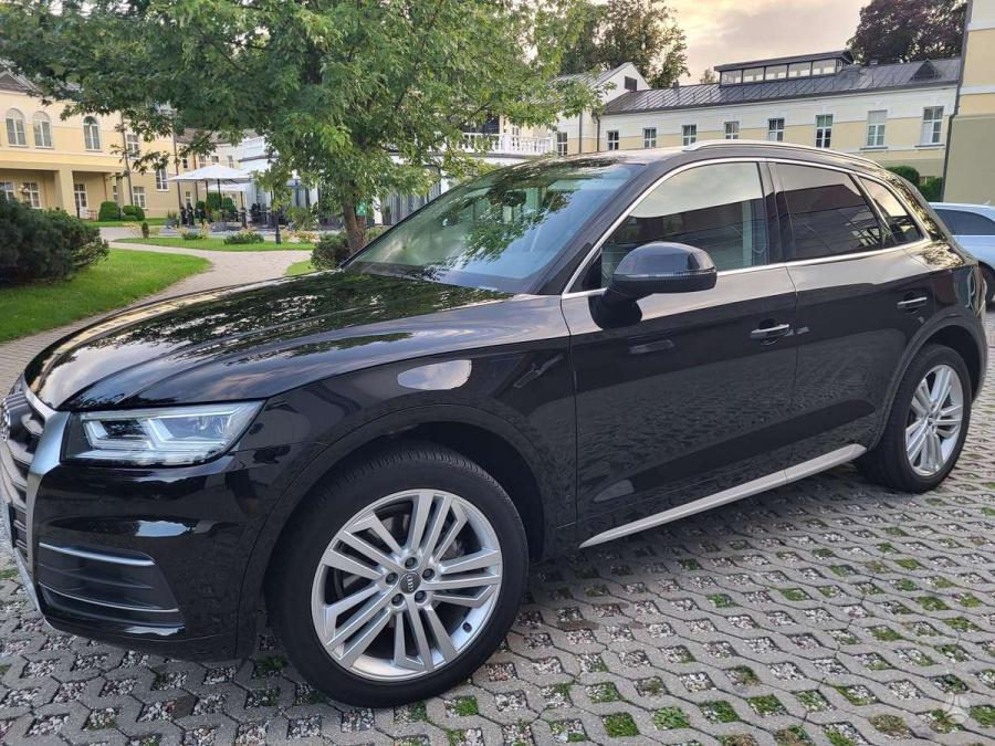 Melns Audi Q5 2019 Druskininkai, ar dzinēja tilpumu 1.97 L un nobraukumu 78 tūkst. km par 21999 €, foto 3 vietnē AUTOMOTO.COM.LV