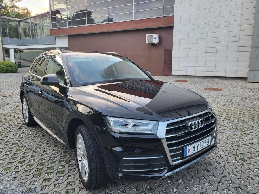 Melns Audi Q5 2019 Druskininkai, ar dzinēja tilpumu 1.97 L un nobraukumu 78 tūkst. km par 21999 €, foto 8 vietnē AUTOMOTO.COM.LV