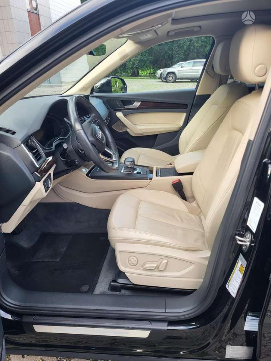 Melns Audi Q5 2019 Druskininkai, ar dzinēja tilpumu 1.97 L un nobraukumu 78 tūkst. km par 21999 €, foto 12 vietnē AUTOMOTO.COM.LV