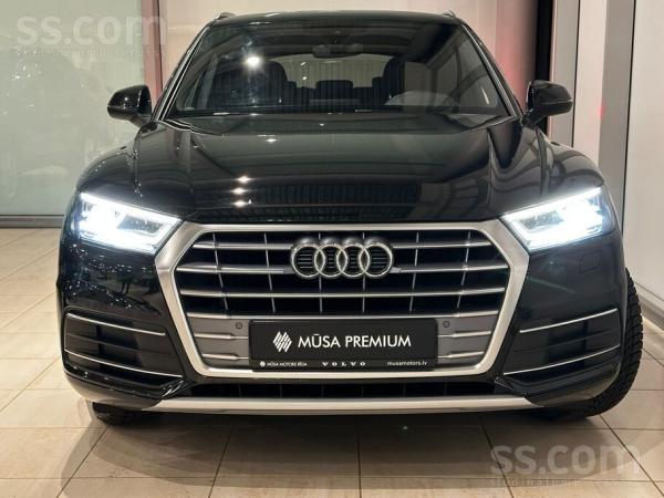 Черный Ауди Ку 5 2020 в Рига, объемом двигателя 2.00 л и пробегом 116 тыс. км за 26490 €, фото 2 на AUTOMOTO.COM.LV