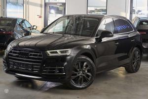 Black Audi Q5 2020 in Kaunas, with an engine capacity of 0.00 L and mileage of 56 thousand km for 28450 €, photo 3 on AUTOMOTO.COM.LV