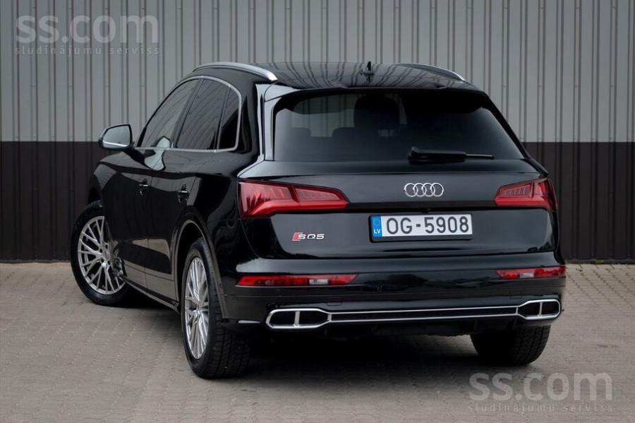 Black Audi Q5 2020 in Tukums, with an engine capacity of 3.00 L and mileage of 226 thousand km for 29500 €, photo 4 on AUTOMOTO.COM.LV