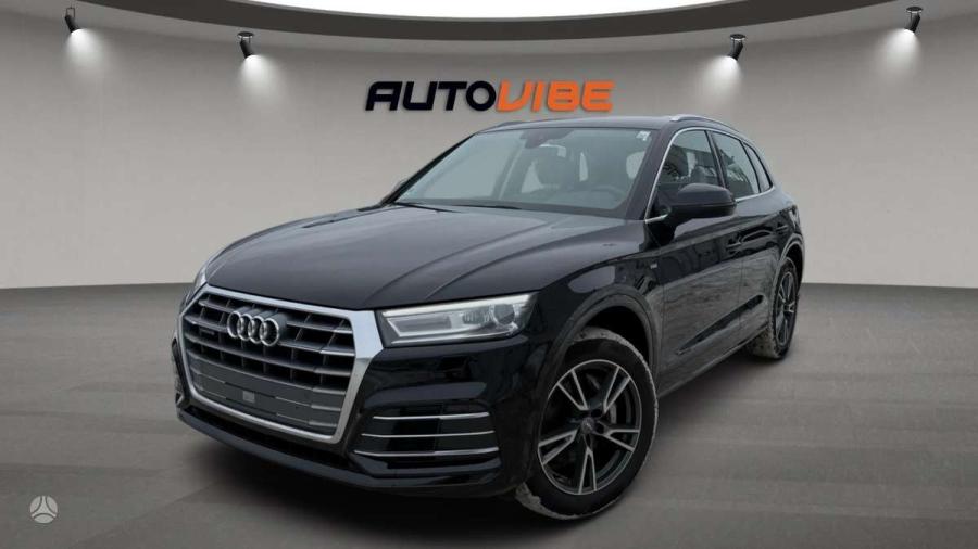 Black Audi Q5 2020 in Vilnius, with an engine capacity of 2.00 L and mileage of 139 thousand km for 27333 €, photo 1 on AUTOMOTO.COM.LV