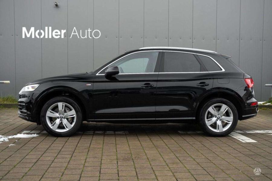 Melns Audi Q5 2020 Viļņa, ar dzinēja tilpumu 2.00 L un nobraukumu 127 tūkst. km par 30700 €, foto 3 vietnē AUTOMOTO.COM.LV