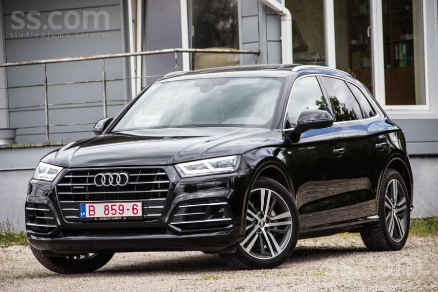 Melns Audi Q5 2020 Tukums, ar dzinēja tilpumu 2.00 L un nobraukumu 199 tūkst. km par 24500 €, foto 1 vietnē AUTOMOTO.COM.LV
