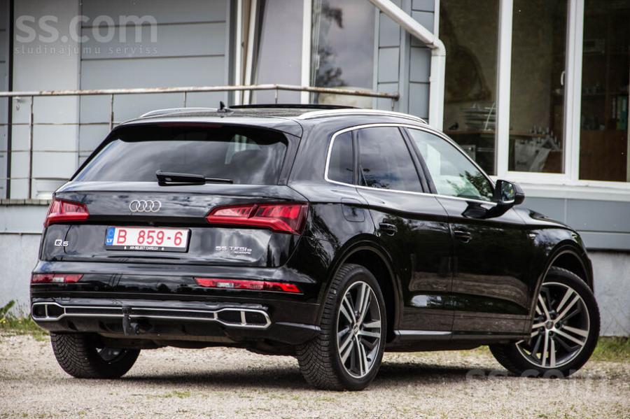 Melns Audi Q5 2020 Tukums, ar dzinēja tilpumu 2.00 L un nobraukumu 199 tūkst. km par 24500 €, foto 6 vietnē AUTOMOTO.COM.LV