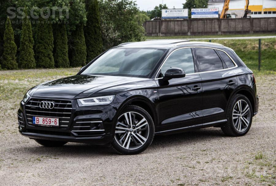 Melns Audi Q5 2020 Tukums, ar dzinēja tilpumu 2.00 L un nobraukumu 199 tūkst. km par 24500 €, foto 7 vietnē AUTOMOTO.COM.LV