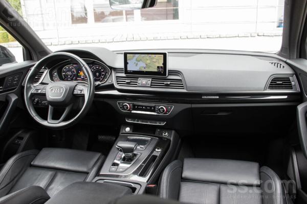 Black Audi Q5 2020 in Tukums, with an engine capacity of 2.00 L and mileage of 199 thousand km for 24500 €, photo 10 on AUTOMOTO.COM.LV