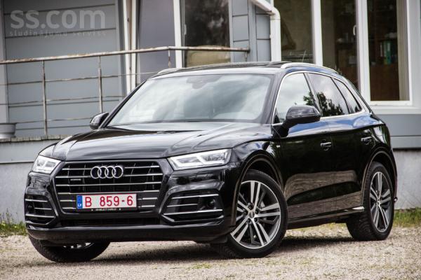 Melns Audi Q5 2020 Tukums, ar dzinēja tilpumu 2.00 L un nobraukumu 199 tūkst. km par 23999 €, foto 1 vietnē AUTOMOTO.COM.LV