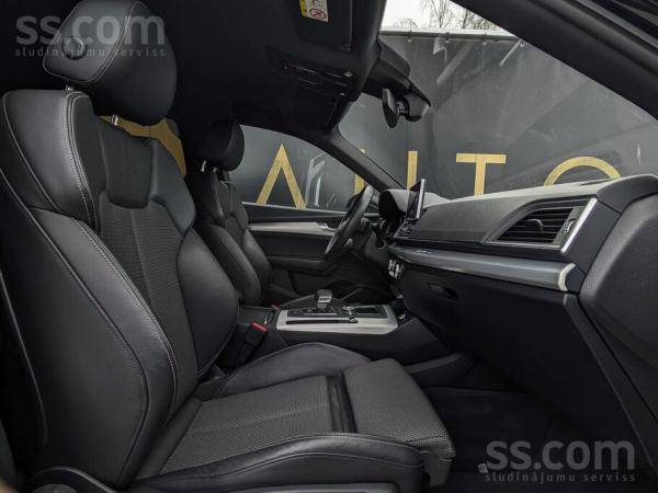 Black Audi Q5 2020 in Tukums, with an engine capacity of 2.00 L and mileage of 185 thousand km for 24990 €, photo 7 on AUTOMOTO.COM.LV