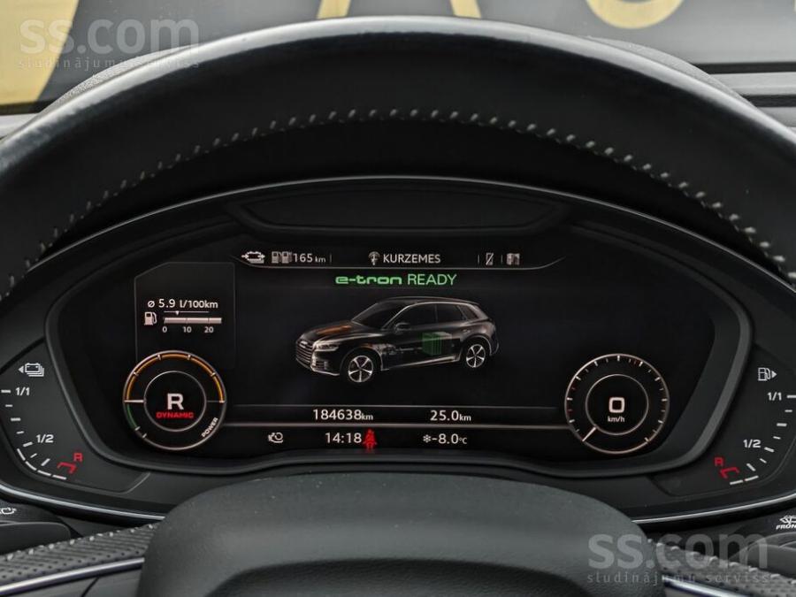 Melns Audi Q5 2020 Tukums, ar dzinēja tilpumu 2.00 L un nobraukumu 185 tūkst. km par 24990 €, foto 15 vietnē AUTOMOTO.COM.LV