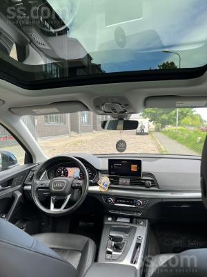 Black Audi Q5 2020 in Riga, with an engine capacity of 2.00 L and mileage of 83 thousand km for 26250 €, photo 8 on AUTOMOTO.COM.LV