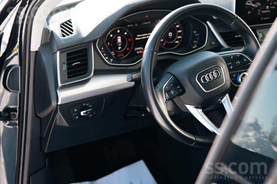 Black Audi Q5 2020 in Cesis, with an engine capacity of 2.00 L and mileage of 215 thousand km for 24900 €, photo 8 on AUTOMOTO.COM.LV