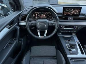 Black Audi Q5 2020 in Jelgava, with an engine capacity of 2.00 L and mileage of 170 thousand km for 24900 €, photo 8 on AUTOMOTO.COM.LV