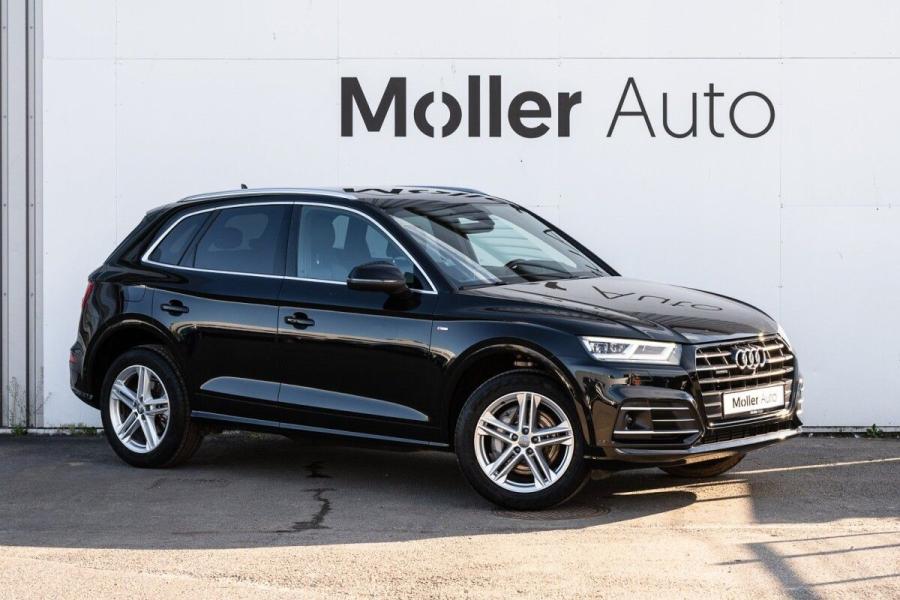 Melns Audi Q5 2020 Rīga, ar dzinēja tilpumu 2.00 L un nobraukumu 150 tūkst. km par 29500 €, foto 3 vietnē AUTOMOTO.COM.LV
