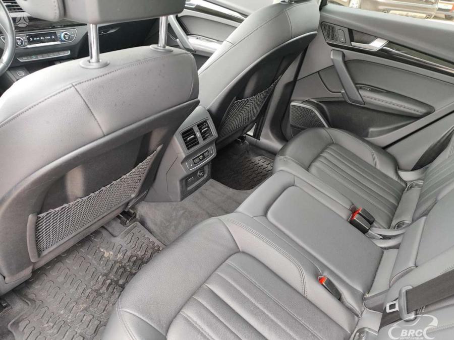 Black Audi Q5 2020 in Klaipeda, with an engine capacity of 1.98 L and mileage of 71 thousand km for 26500 €, photo 18 on AUTOMOTO.COM.LV